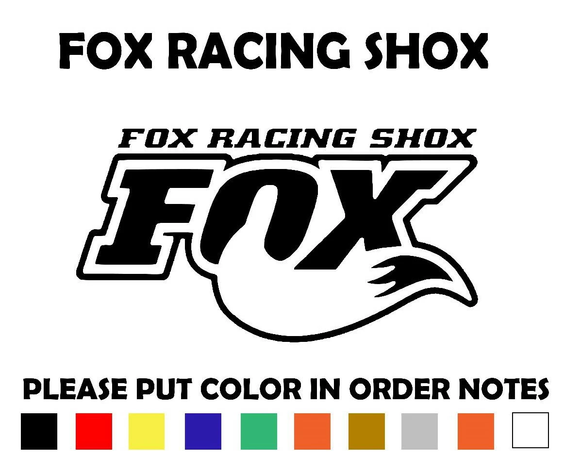 Fox Racing Shox Stickers