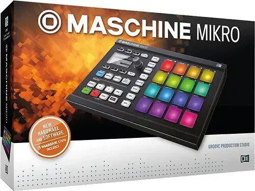 NATIVE INSTRUMENTS MASCHINE MIKRO MK2 21931 BLACK CONTROLLER NEW | eBay