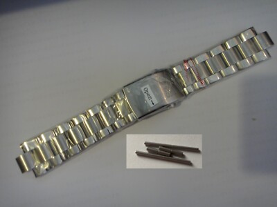 Genuine ORIS St Steel Band Bracelet strap 7517 7518 TT1 Chronograph 07 ...