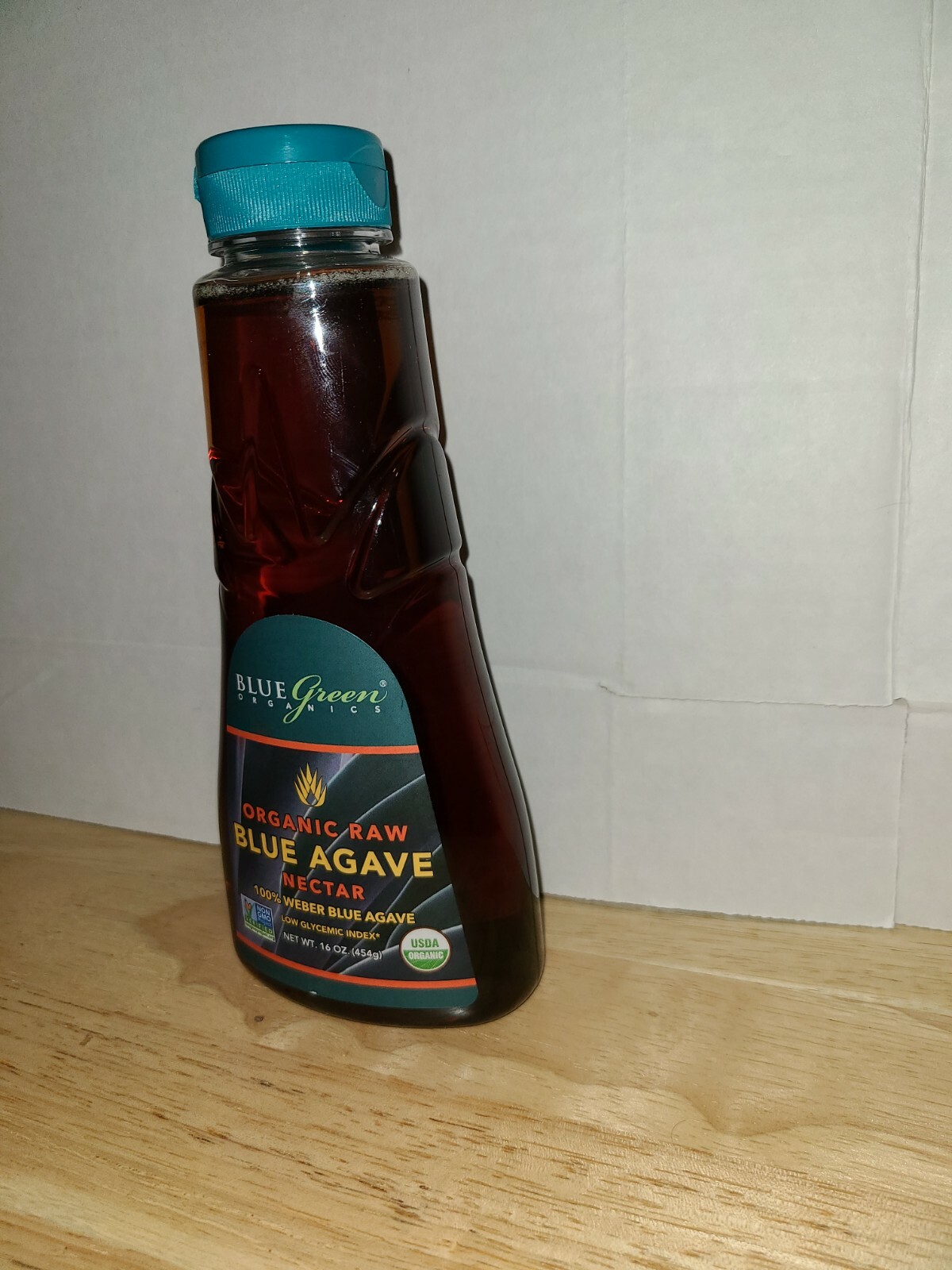 Organic Raw Blue AGAVE Nectar 16oz Bottle (Vegan) | eBay