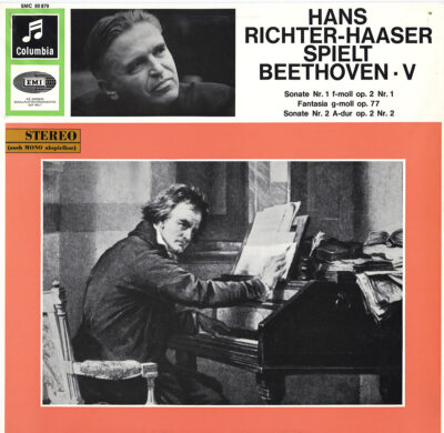 RICHTER-HAASER Piano BEETHOVEN Sonatas Op.21 & 2 COLUMBIA SMC-80879 ...