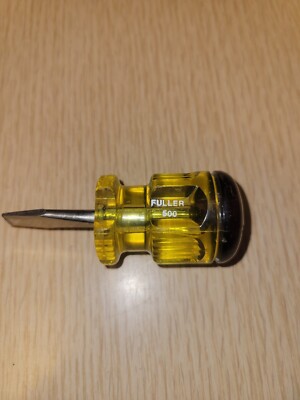 Fuller 500 Stubby Flathead Screwdriver | eBay