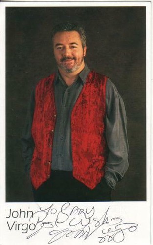 John Virgo Autographed Photo Famed English Snooker Player / TV ...