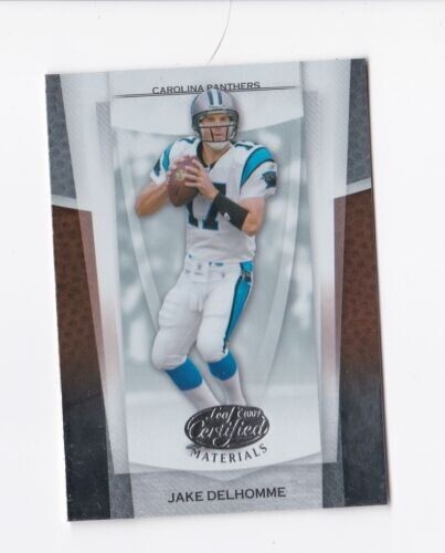 2007 Leaf Certified Material Jake Delhomme Panthers #43 | eBay