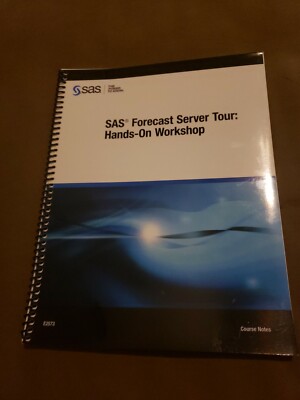 SAS Forecasting Server Tour: Hands On Workshop | eBay