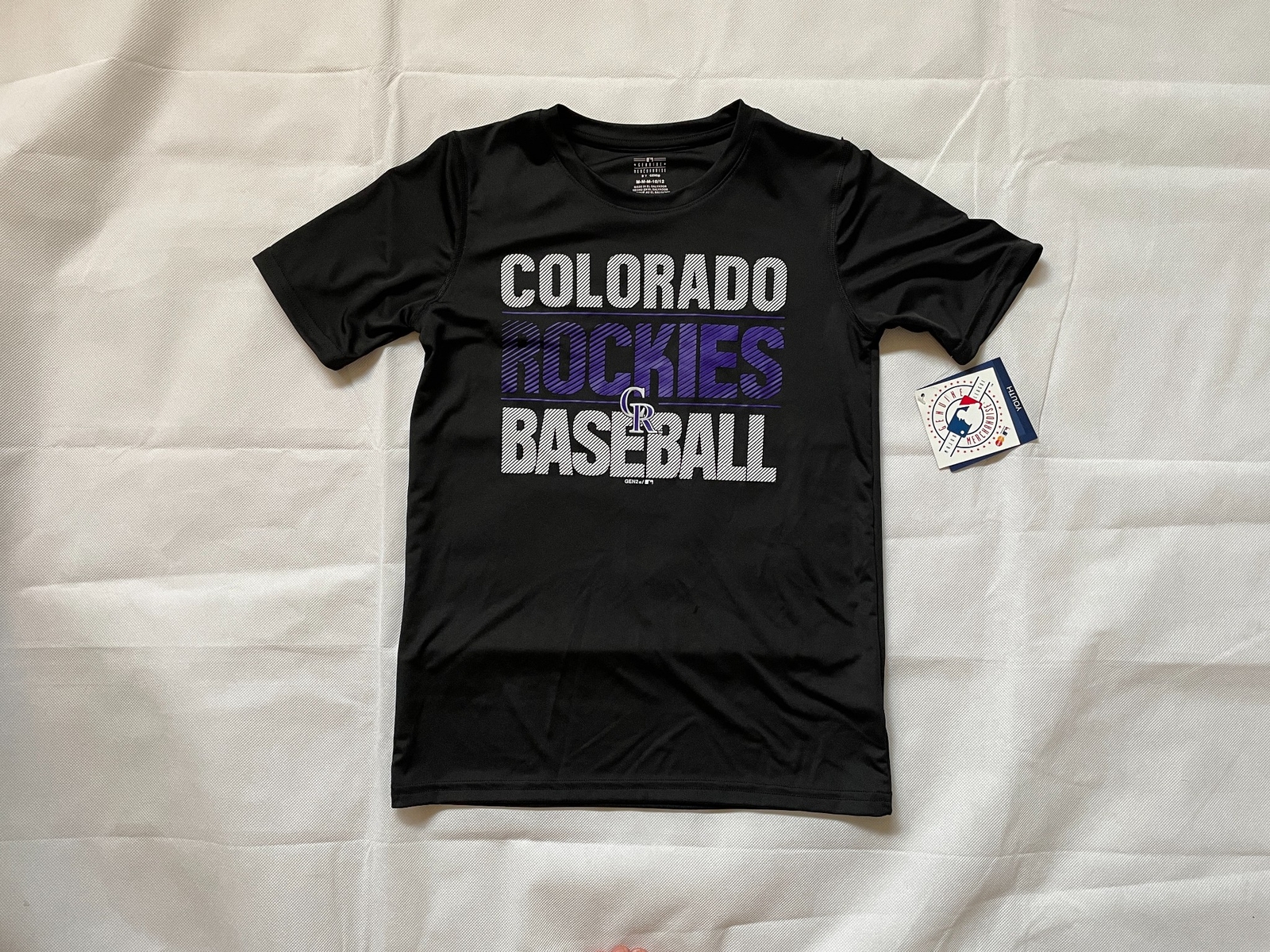 Genuine Merchandise Youth MLB Colorado Rockies SS Tee Kids M 10/12 ...