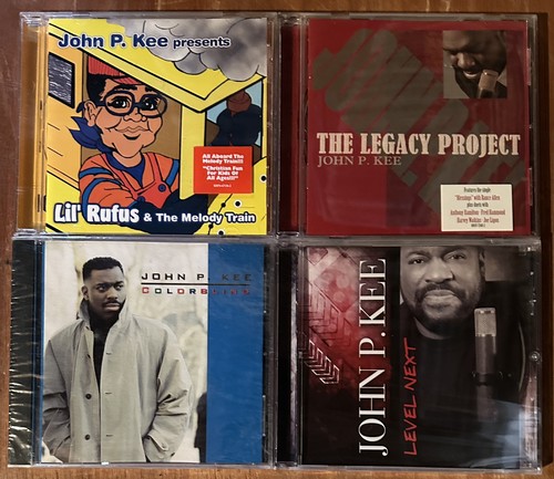 John P. Kee 4 CD Lot: The Legacy Project, Lil Rufus, Colorblind & Level ...