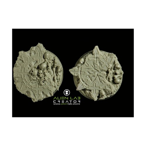 Alien Lab Mini Bases 40mm Chaos (Round Base) New | eBay UK