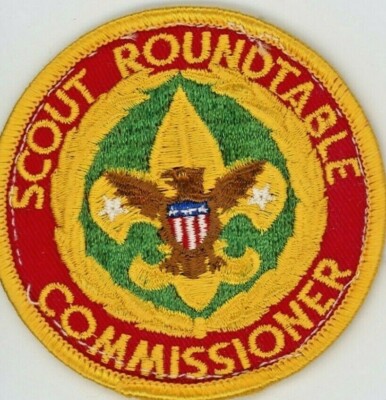 Boy Scout Patch - Scout Roundtable Commissioner X8 | eBay