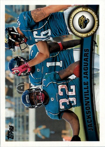 2011 Topps NFL Jacksonville Jaguars (Maurice Jones-Drew/David Garrard ...