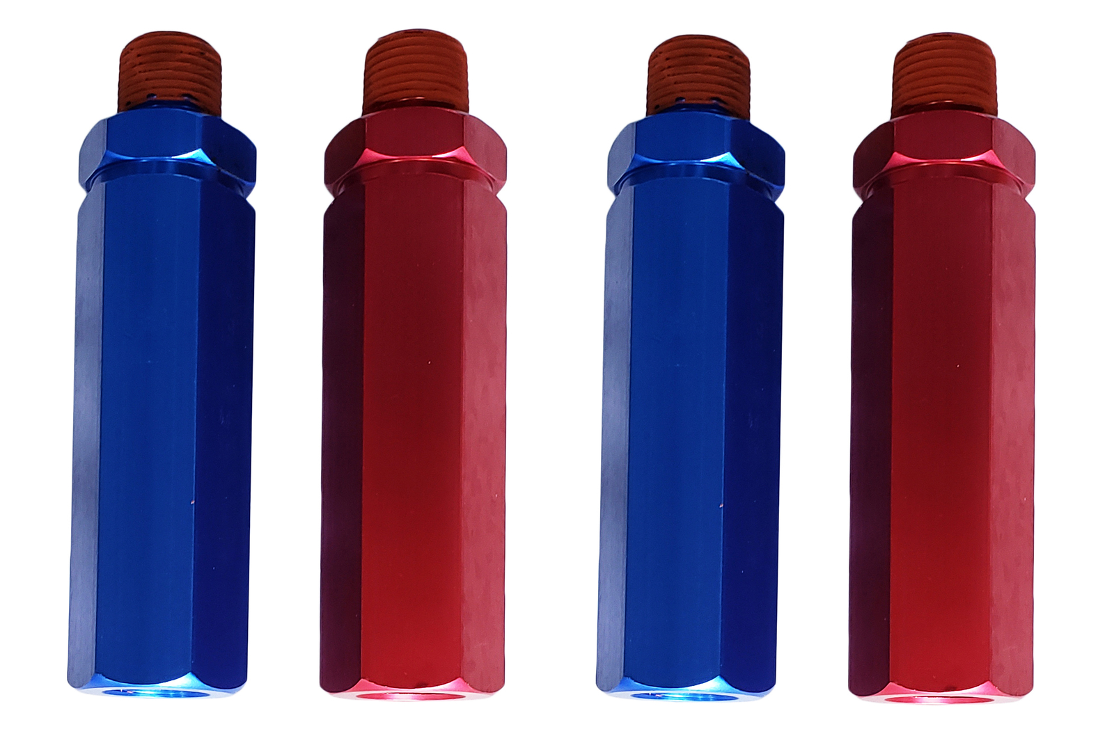 2 set of Aluminum Glad Hand Handles Grip - One Blue & One Red Set 12600 ...