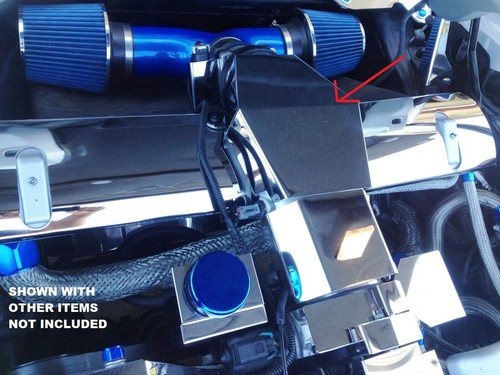 C5 Corvette 1997-2004 Stainless COLD AIR INTAKE DUCT COVER chrome ...