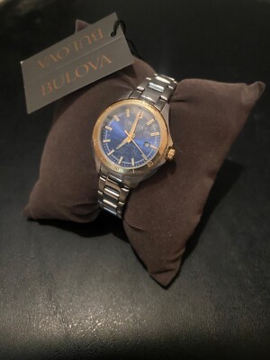 Bulova Corporate Collection Ladies Two-tone Bracelet Watch | eBay