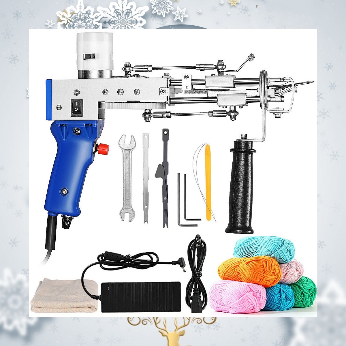 Cut Pile Carpet Weaving Machine Kit Rug | Grelly USA