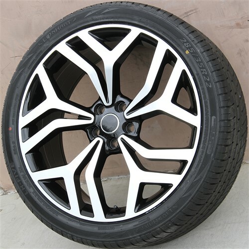 (4)SET 22x9.5 5x120 Wheels & Tires PKG Range Rover Sport HSE ...