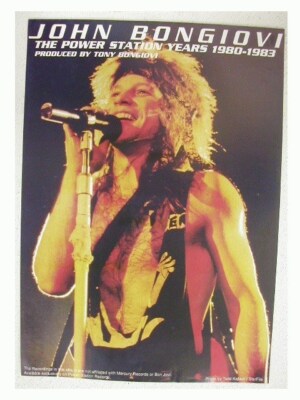 Jon Bon Jovi Promo Poster John | eBay