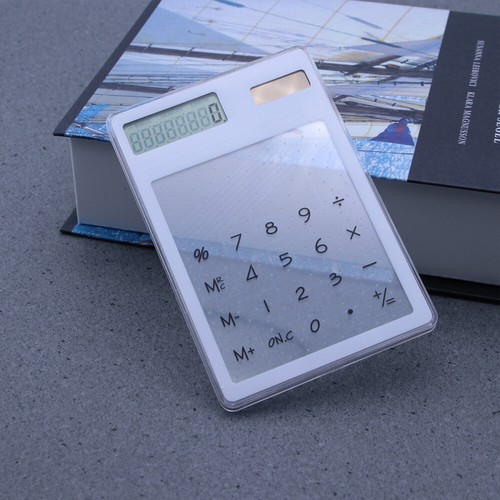 Unique Simple Touch Panel Design Solar Powered Electric Calculator for ...