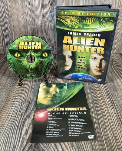 Alien Hunter (DVD 2003 WS) James Spader Special Edition Action Sci-Fi ...