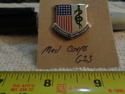 Medical Corps G23 Unit Crest, DI, DUI (DRAW#V15) | eBay