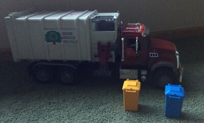 Bruder Side Loader Garbage Truck | eBay
