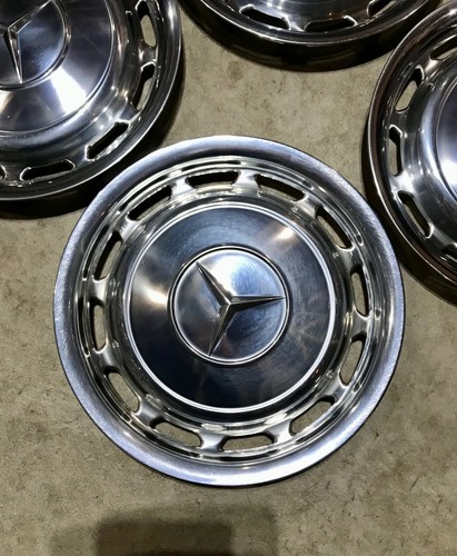Mercedes-Benz Hub Caps Set of 4 Chrome | Genuine OEM | Germany