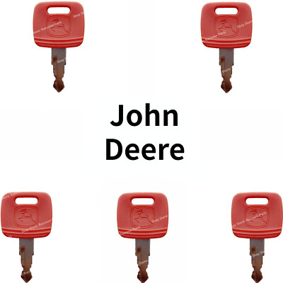 5x for John Deere agricultural Tractor Combine Ignition Keys RE183935 ...
