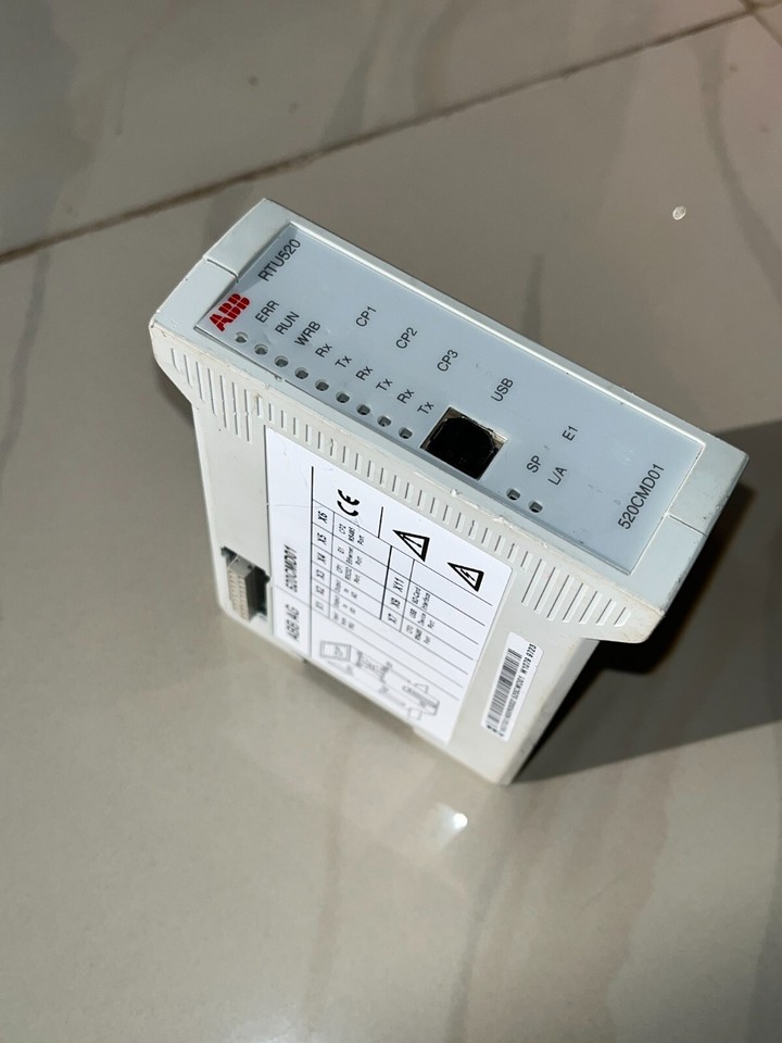 ABB 520CMD01 COMMUNICATION UNIT / ABB RTU520 / ABB RTU 520CMD01 ...