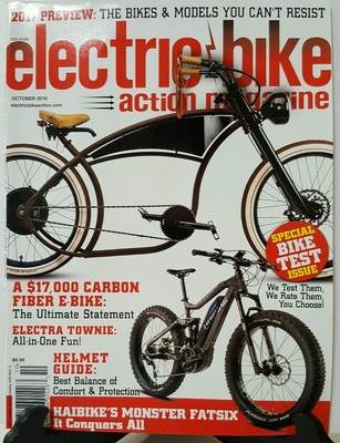 Electric Bike Action Magazine 17 Preview Carbon Fiber Oct 2016 FREE ...