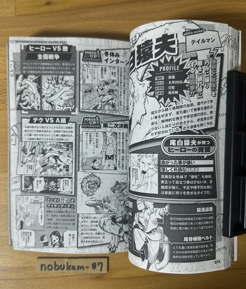 【US DDP】My Hero Academia Final Fan Book Ultra Age Japan Limited Anime ...