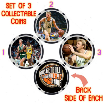 LARRY BIRD - BASKETBALL HALL OF FAME - COLLECTABLE COIN SET | eBay