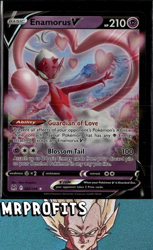 Enamorus V 082/196 Ultra Rare Lost Origin Pokemon TCG NM | eBay