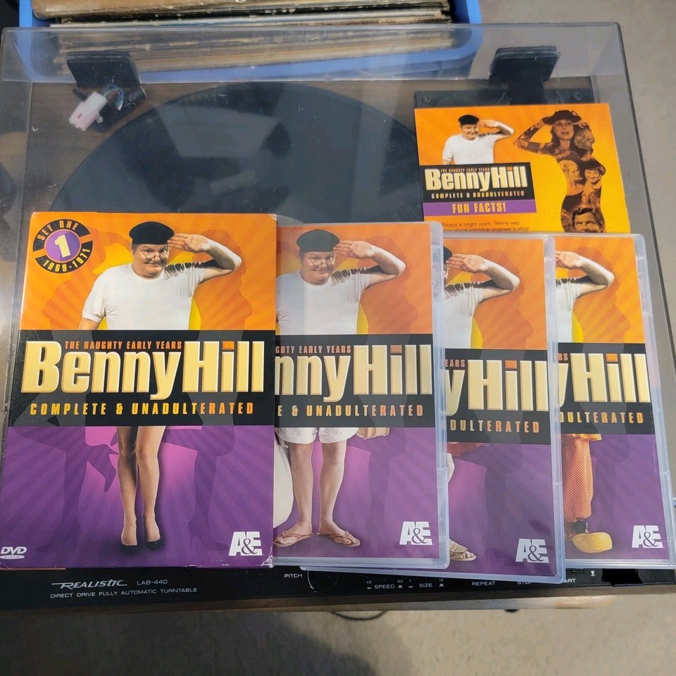 Benny Hill - Complete DVD set - ALL 5 COLLECTIONS - 15 DVD | eBay