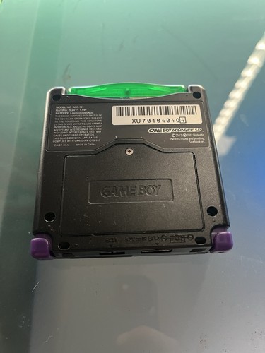 Black Nintendo Game Boy Advance GBA SP IPS MOD Adjustable Brightness | eBay