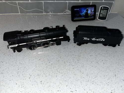 Lionel O Gauge 8213 Rio Grande Steam Locomotive Heavy Iron Set Untested ...