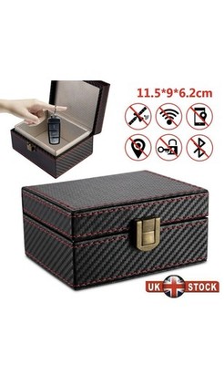 Car Key Signal Blocker Box Keyless Faraday Box Anti-Theft Safety ...