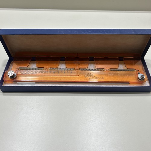 Vintage Hoyle Engineering Co ACU-ARC Ruler for Drawing Curves in ...
