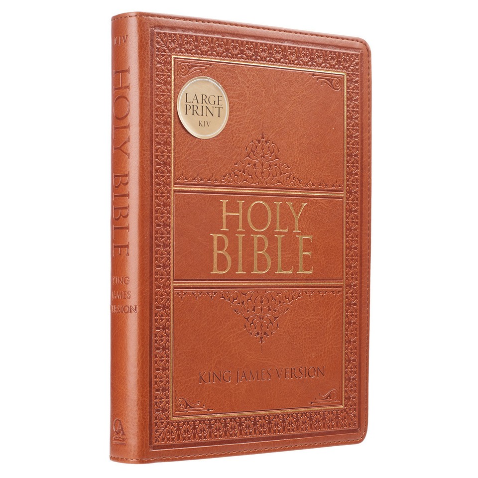 The Holy Bible King James Version LARGE PRINT Thumb Indexed Edition ...