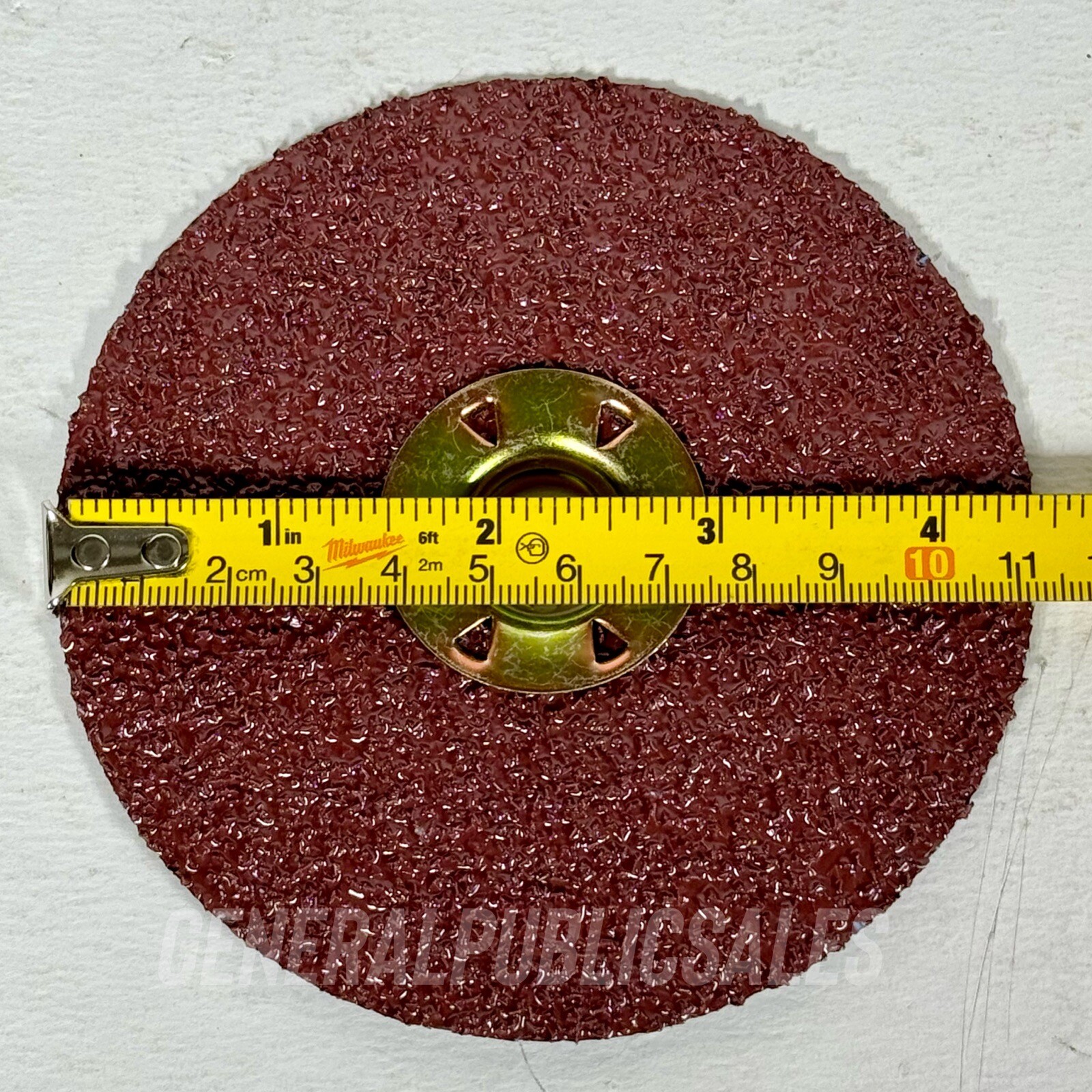 (1) Pc 3M Cubitron II Fibre Grinding Disc 982C Ceramic 4.5" 36 Grit ...