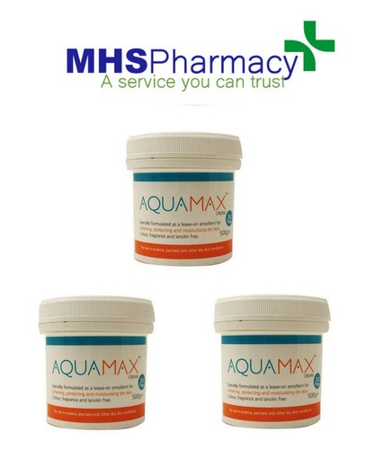 THREE PACKS of Aquamax Cream 500g | eBay