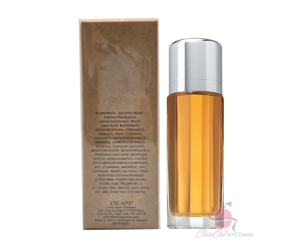 Escape perfume by Calvin Klein 3.4 oz / 100 ml EDP Spray for Women | eBay