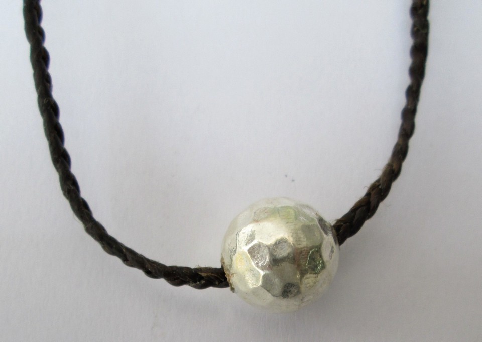 NiCe!! Hmong Hill Tribe Adjustable Silver & Hemp Amulet Necklace ...