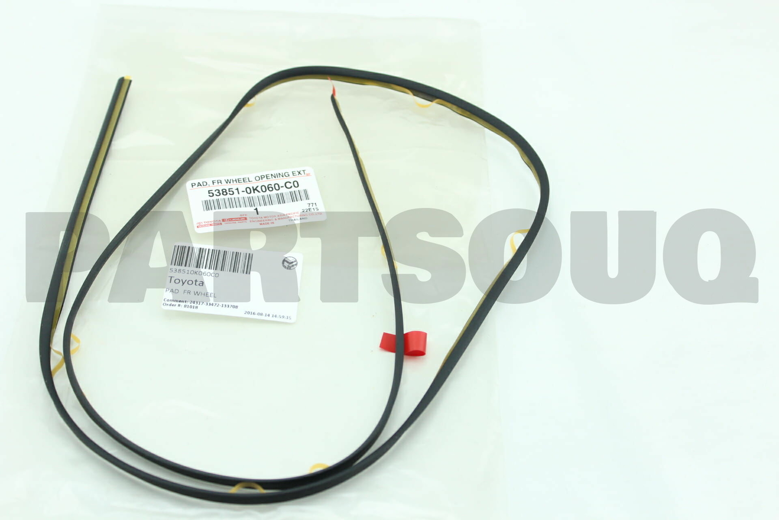 538510K060C0 Genuine Toyota PAD, FRONT WHEEL OPENING EXTENSION, NO.1 | eBay
