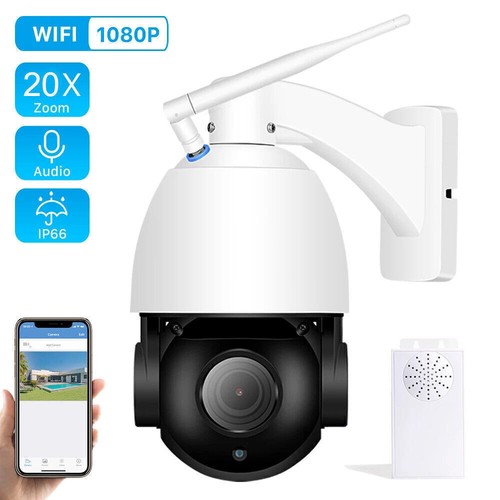 PTZ 20X Zoom Speed Dome Camera 1080P Auto Focus Motion Detection Two ...
