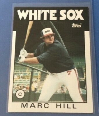 Marc Hill 1986 Topps Baseball Card #552 | eBay