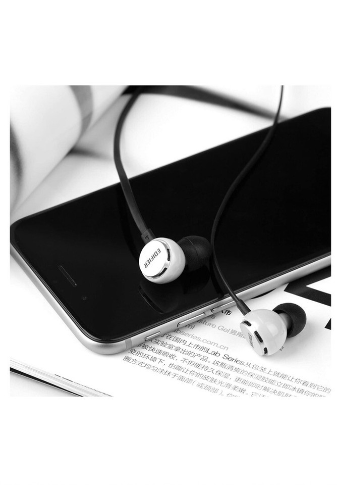 Edifier In Ear Wired Stereo Headphones with Microphone | 3.5mm jack ...