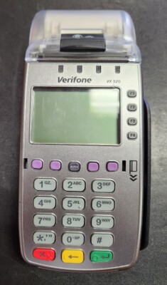 Verifone VX520 Credit Card Machine Terminal Reader 760412546984| eBay