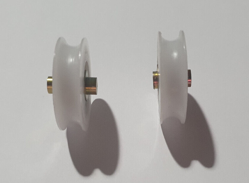 Doric DR34 Sliding screen door rollers wheels 23.5mm extended axle | eBay