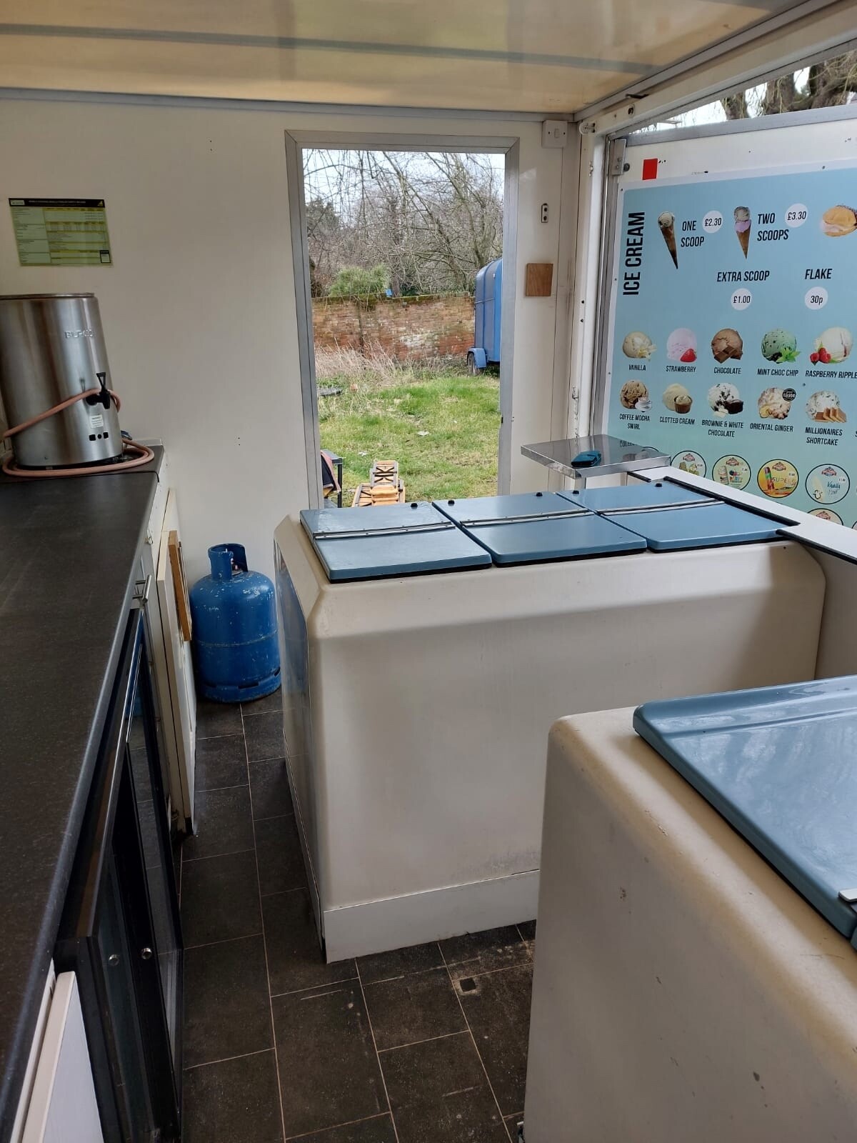 Custom built ice cream trailer | eBay UK