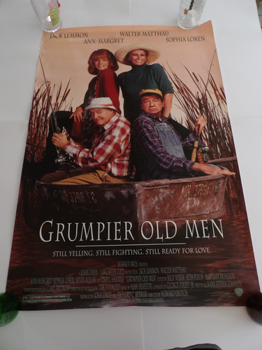 GRUMPIER OLD MEN MOVIE POSTER Original DS 27x40 SOPHIA LOREN ANN ...