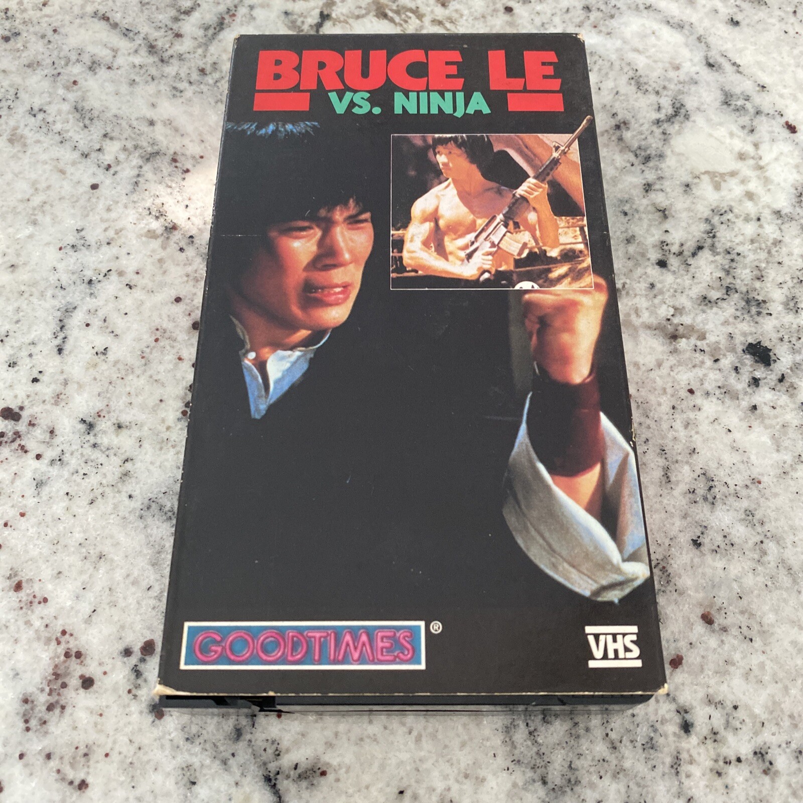Bruce Le Vs Ninja VHS Tape Kung Fu Martial Arts vintage Goodtimes | eBay